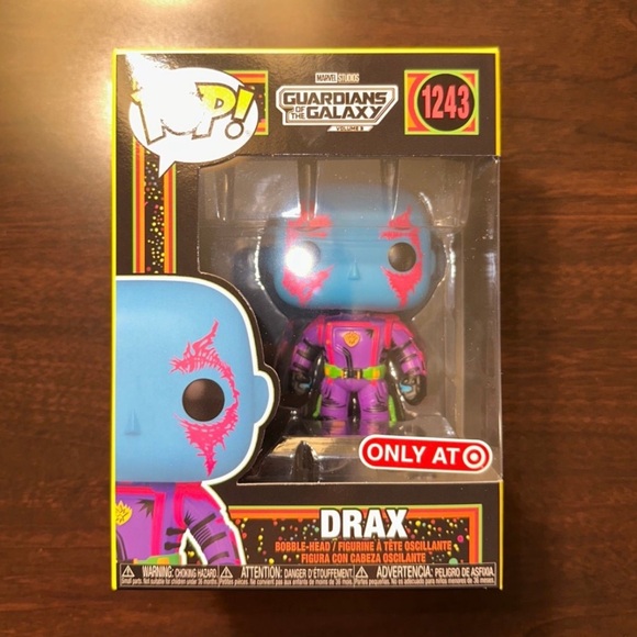 Funko | Toys | Funko Pop Drax Blacklight 243 Guardians Of The Galaxy ...